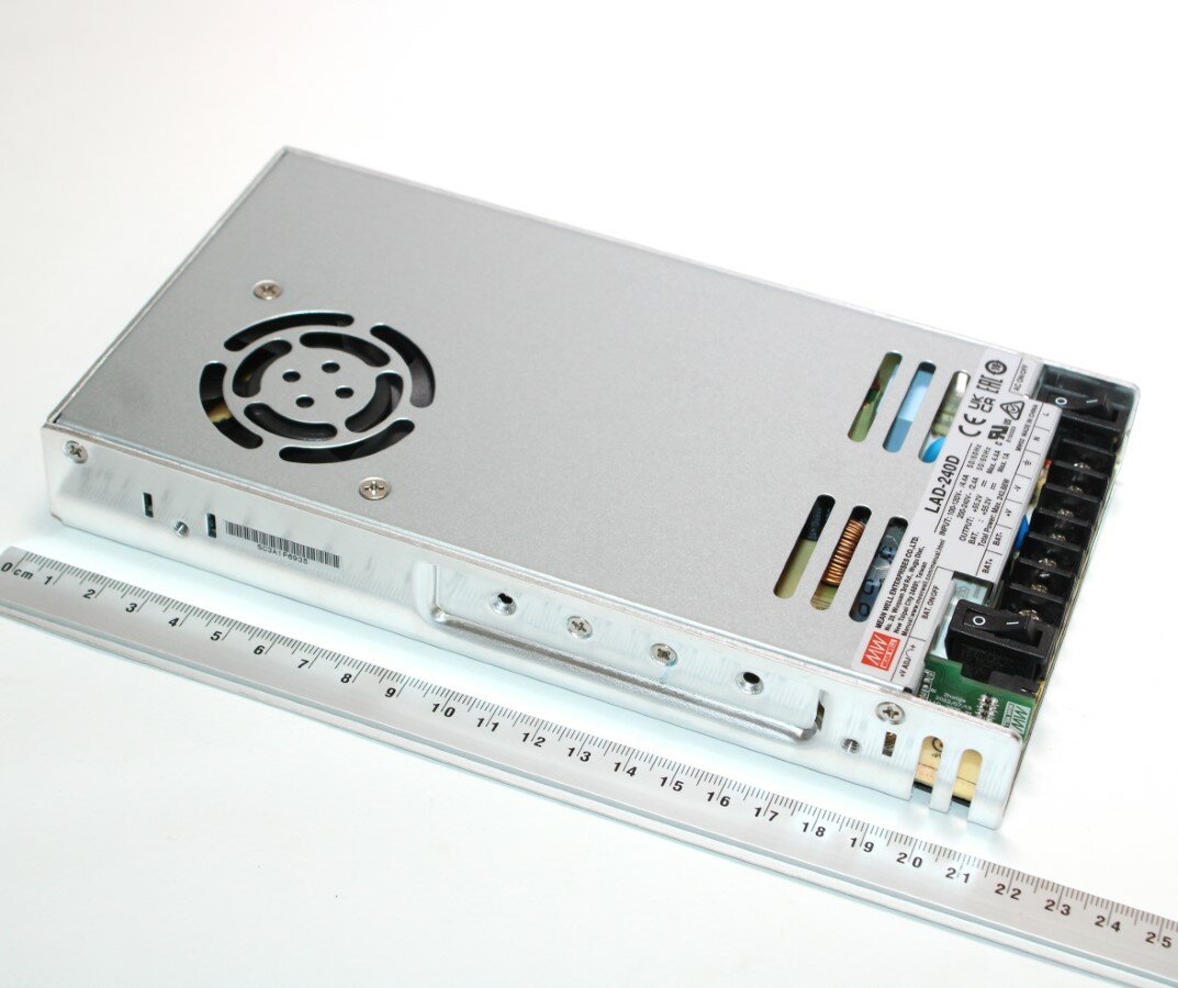 LAD-240D, Модуль питания, контроллер ИБП, MW, 55.2В-3.4А(выход), 55.2В-1А(заряд)