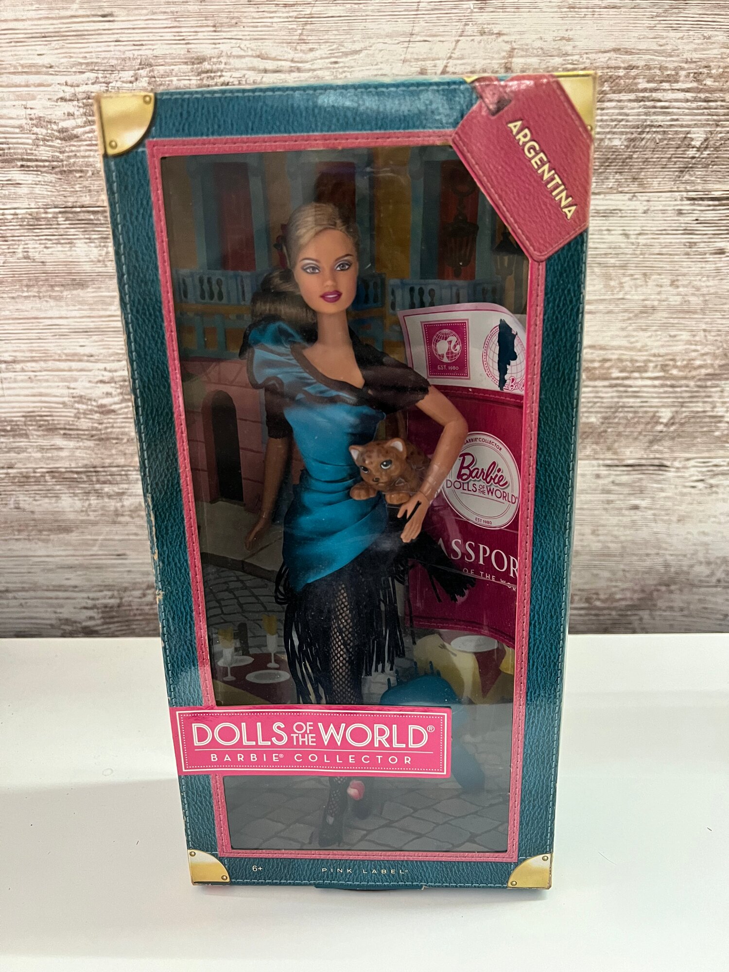 Фигурка Барби Argentina Аргентина Pink Label, 30 см, 2011 года, от Mattel