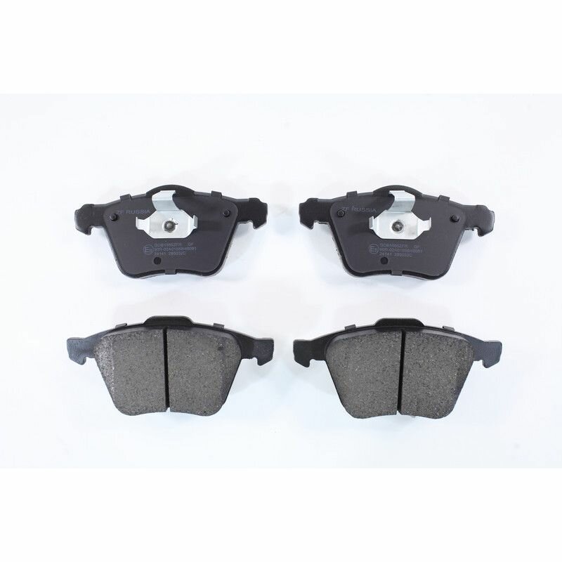 Колодки тормозные дисковые передние ZF Russia GDB1565ZFR для а/м VOLVO V50, FORD Focus, MAZDA 3