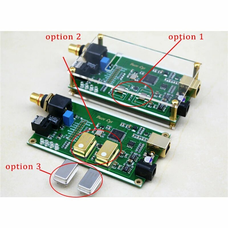 Декодер XMOS U8 с cchd575 Crystal Oscillator — фото 1