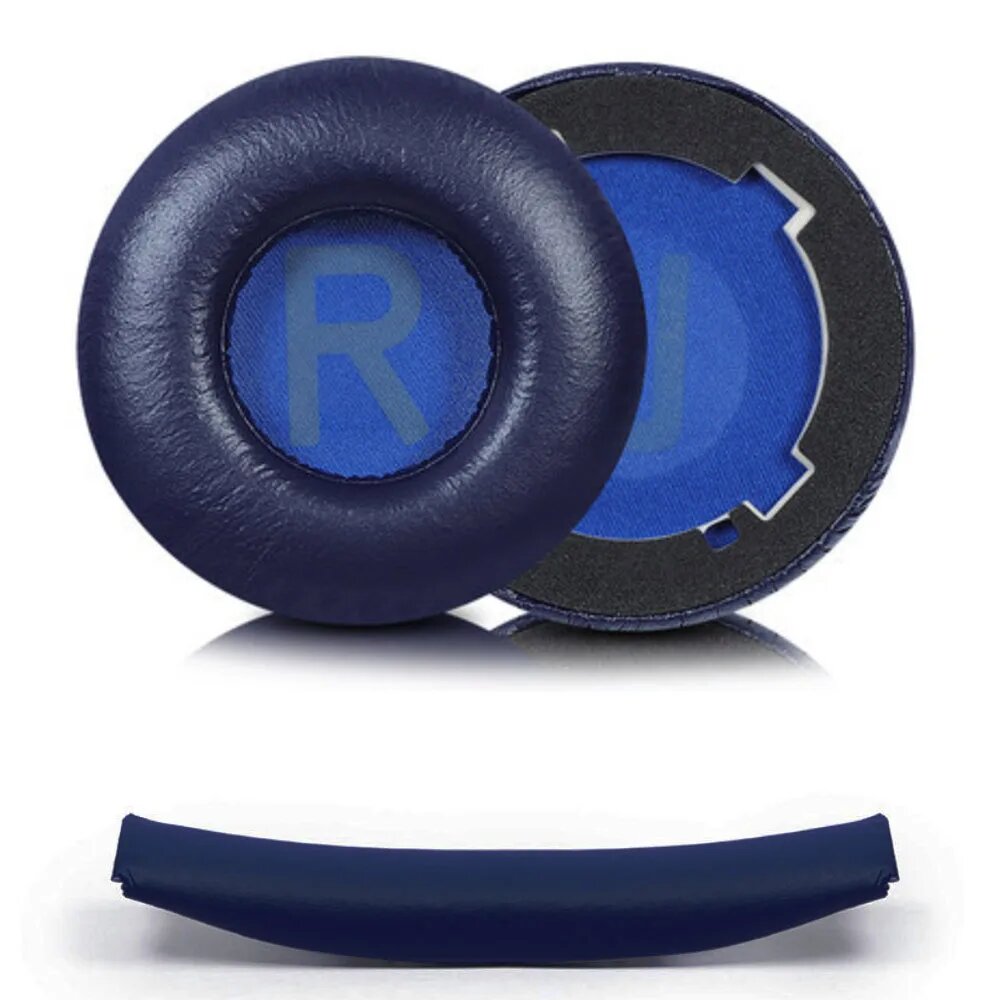 Амбушюры для наушников JBL Tune 600BT искусственная кожа Blue Kits