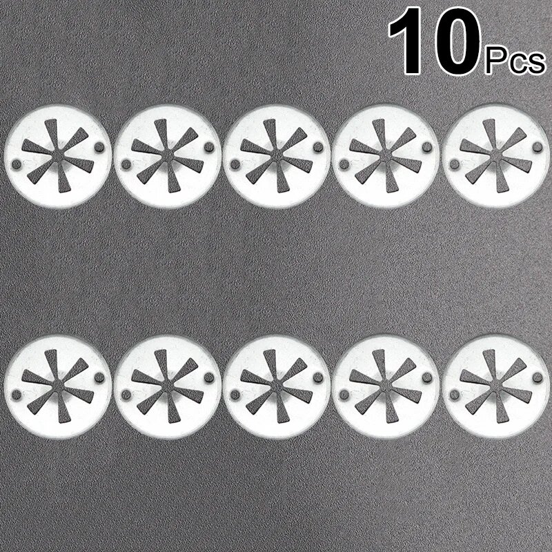 10x для AUDI SKODA SEAT, металлические пружинные зажимные шайбы, защитные накладки, крепежный зажим, гайка, стопорные звездообразные шайбы, крепежные детали для защиты, держатель