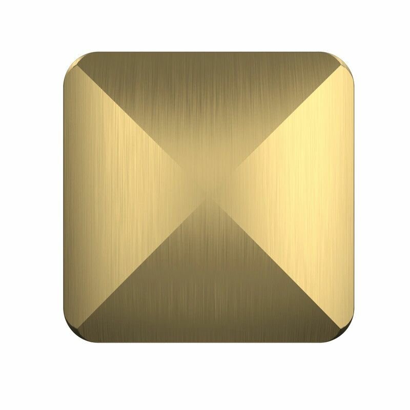 Антистресс для рук Flipo Flip Кинетическая игрушка - Алюминиевый сплав 4 угла Gold 40г