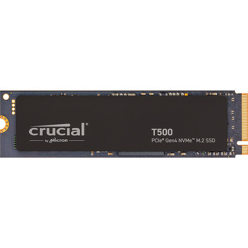 Твердотельный диск 2TB Crucial T500 CT2000T500SSD8 M.2, NVMe 3D TLC [R/W - 7400/7000 MB/s]
