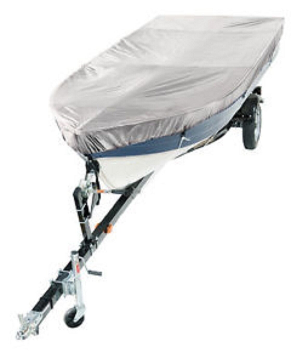 Тент на алюминиевую лодку 360-370-380 синий