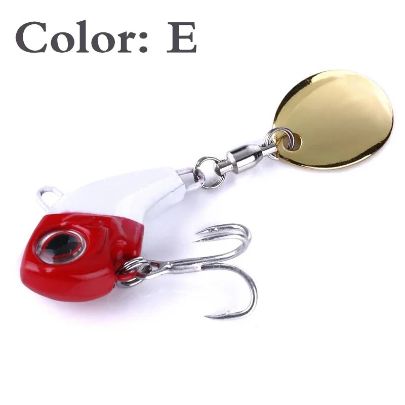 Блесна вращающаяся красная 20г, 3.5cm, Color: E