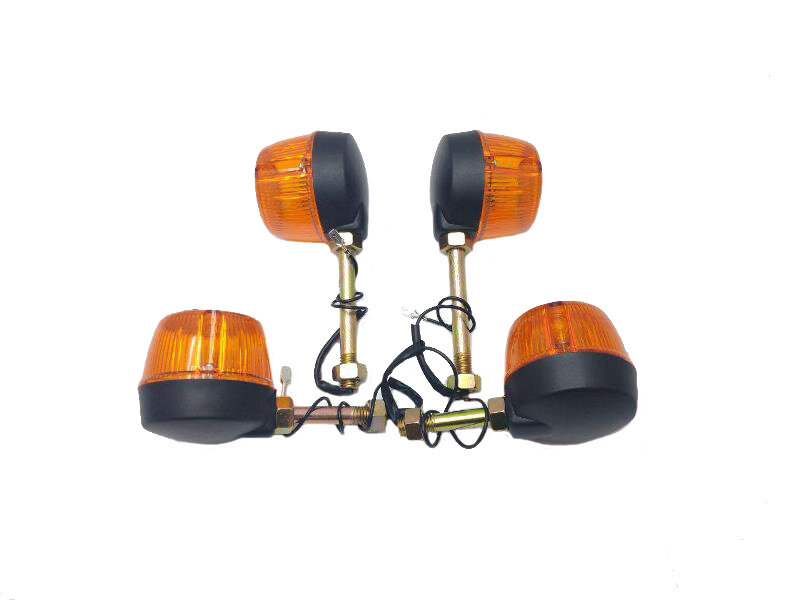 Указатель поворота мотоцикла ИЖ (BF-03), круглый (комплект 4 шт)