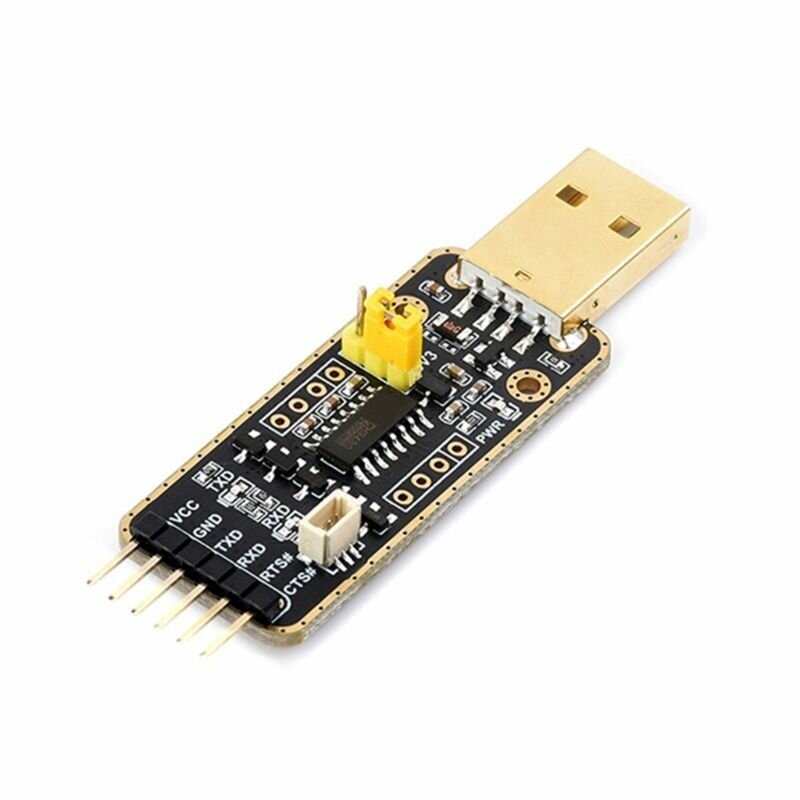 Встроенные модули отладчика USB-UART подключают порт TypeA к TTL 3,3 В и 5 для платы RPi