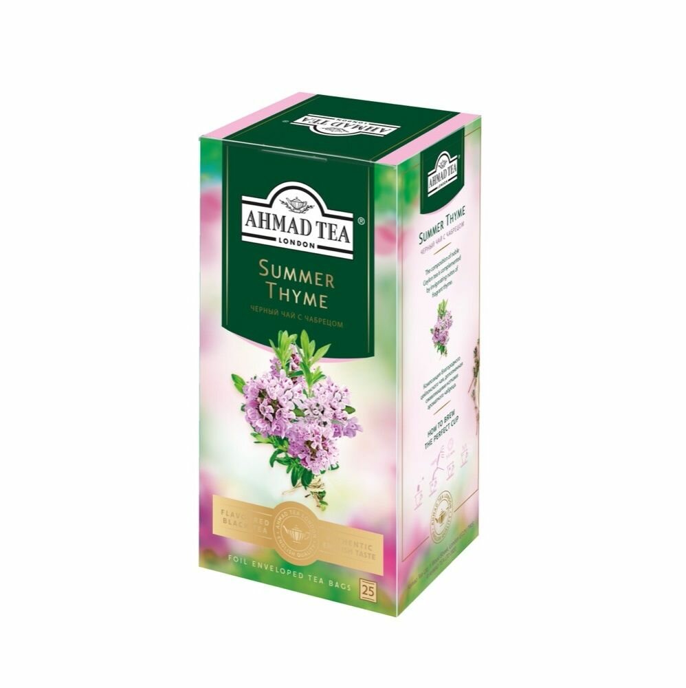 Ahmad Tea Чай в пакетиках, Летний Чабрец, 25 пакетиков