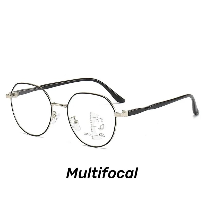 Прогрессивные очки для чтения NAPAGE multifocal-black, +200