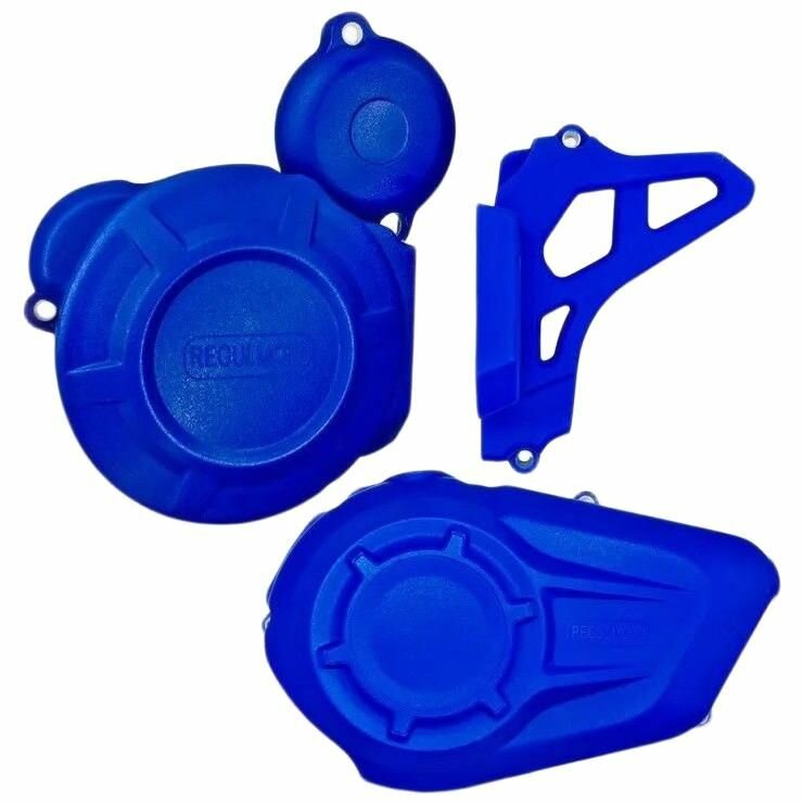 Комплект защитных крышек для двигателя ZS172-5 / ZS175FMN / PR балансирный вал синий