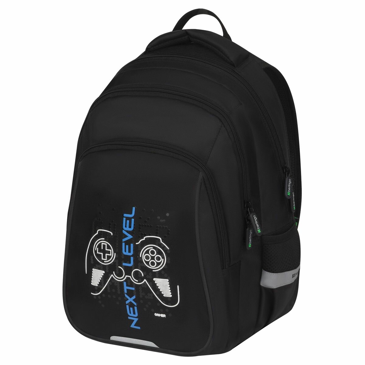 Рюкзак Berlingo Comfort "Next level" 38*27*18 см, 3 отделения, 2 кармана, эргономичная спинка, 1 шт