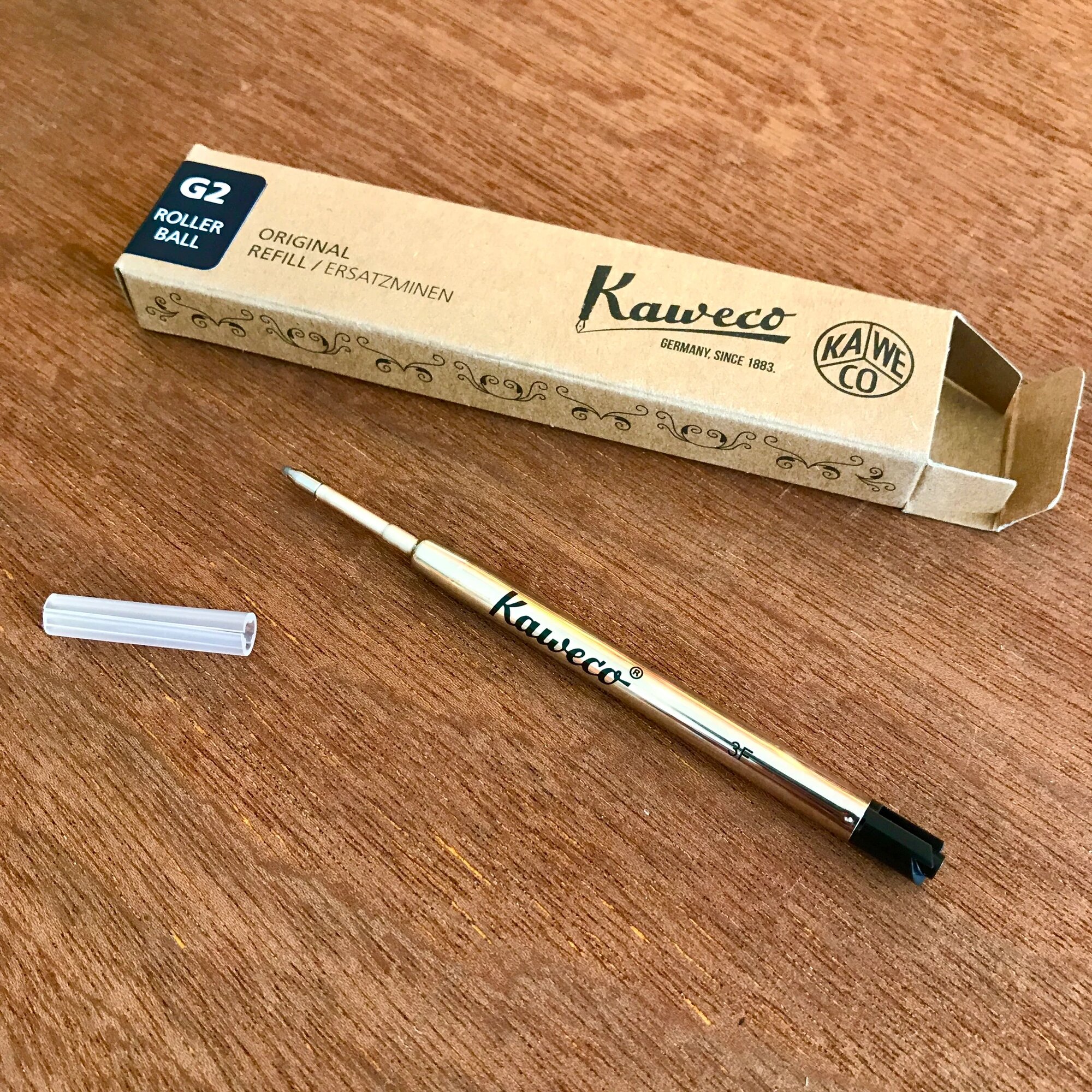 Стержень для ручек-роллеров Kaweco G2 0.7мм черный (10001008)