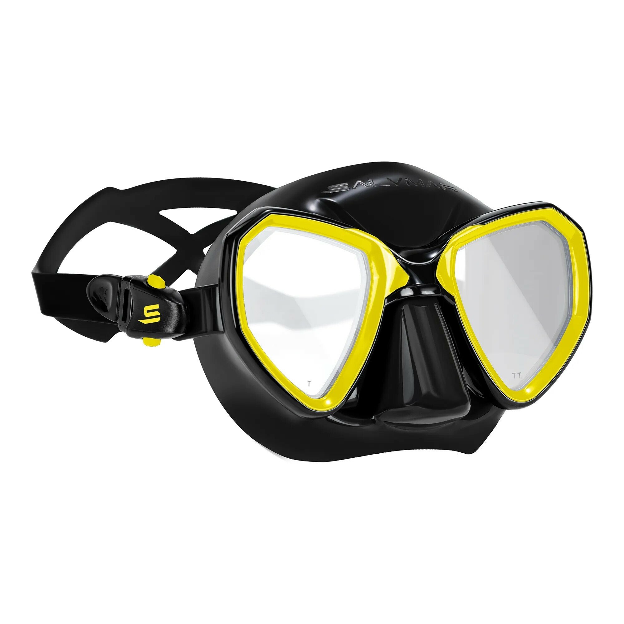 Маска Salvimar Morpheus Черный/желтый
