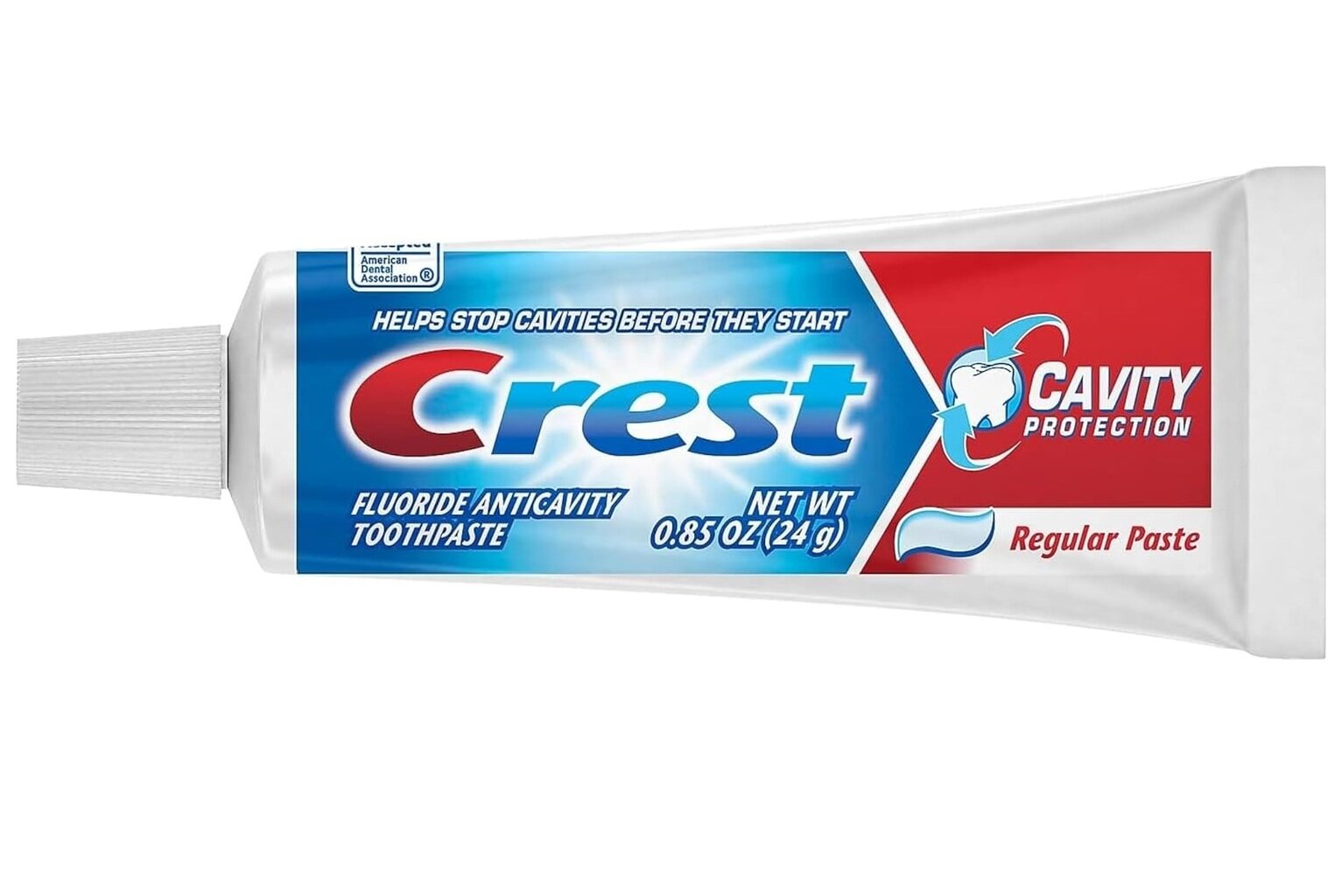 Зубная паста от кариеса CREST Cavity Protection 24г дорожный формат