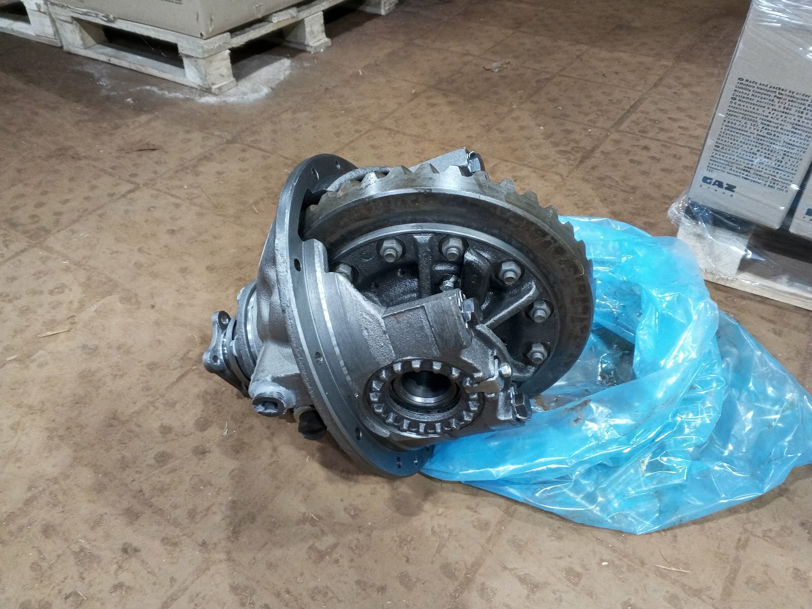 Редуктор заднего моста ГАЗ-3309, ПАЗ-3204 дв. Cummins (41/9 зуб)