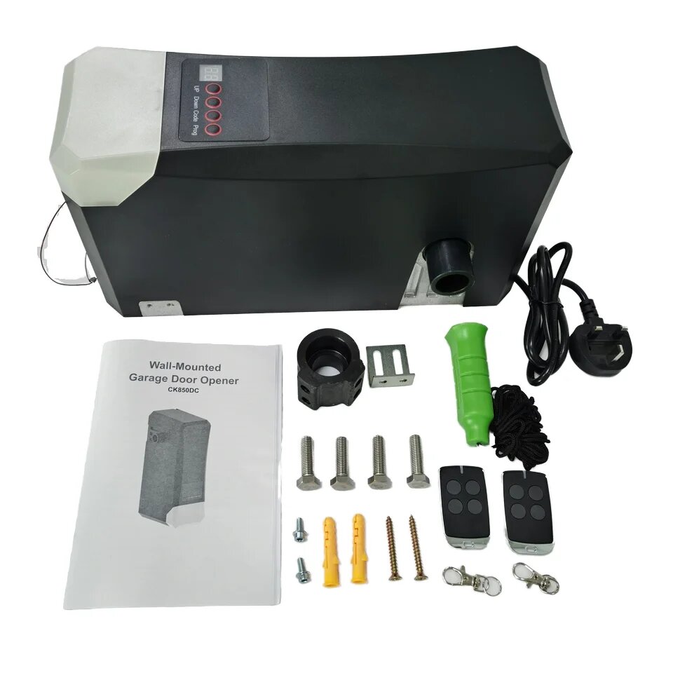 Умный двигатель для гаражных ворот, кодировщик, секционное боковое крепление, автоматическое устройство открывания гаражных ворот