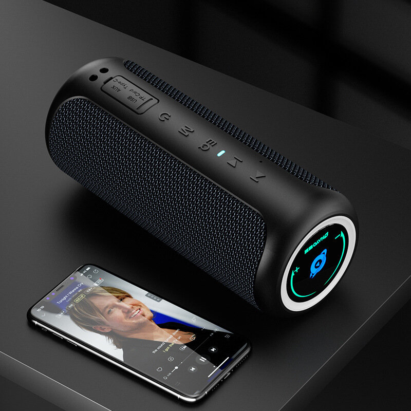 Портативный беспроводной Bluetooth-колонка с двойными стереодинамиками, высоким объемом для автомобильного крепления и