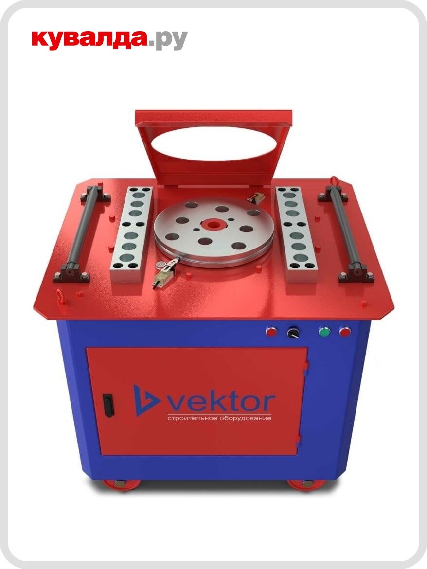Станок для гибки арматуры VEKTOR GW32 с доводчиком
