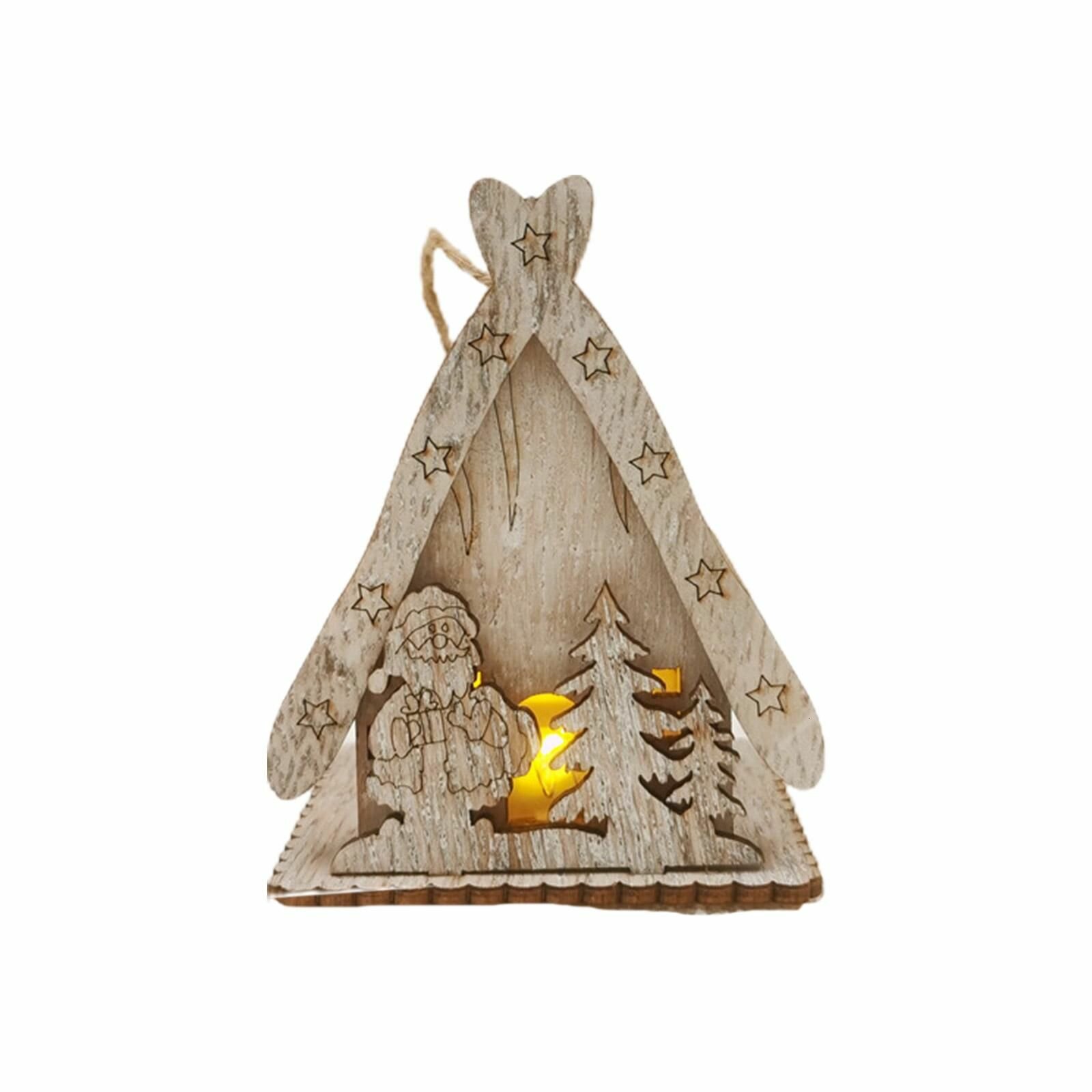 Рождество, Рождественские украшения ручной работы, собранные своими руками-готовое изделие-Санта Клаус