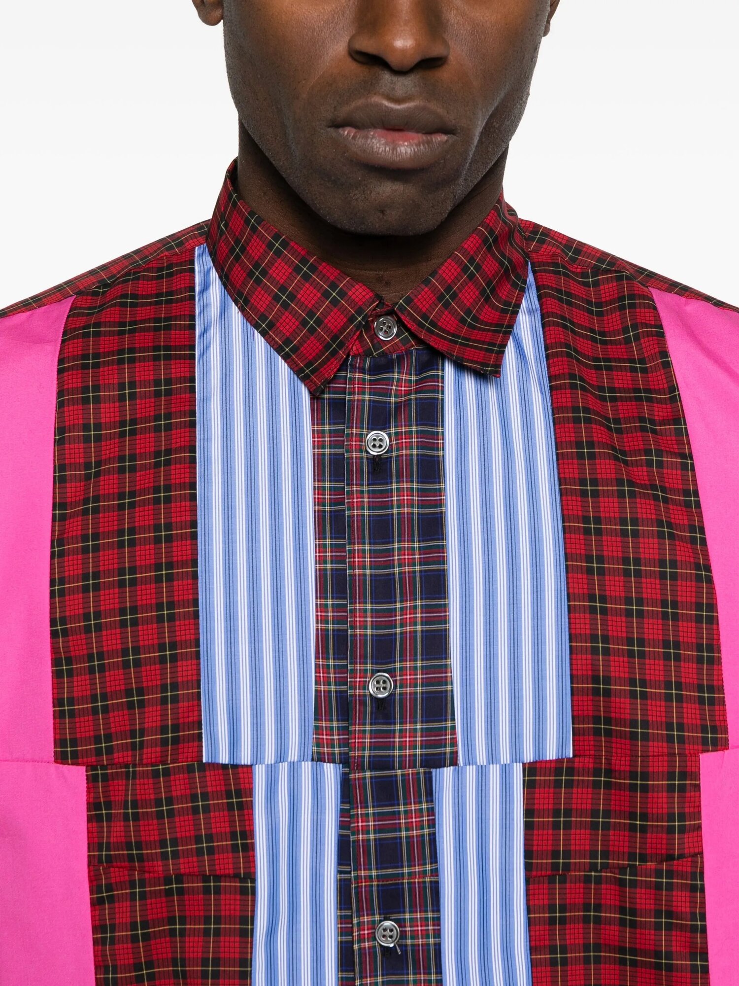 Рубашка Comme des Garcons SHIRT, размер S, красный — фото 1