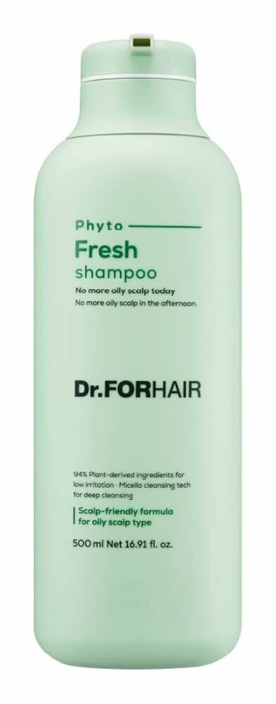 Освежающий фитошампунь для чувствительной кожи головы Dr.Forhair Phyto Fresh Shampoo, 500 мл