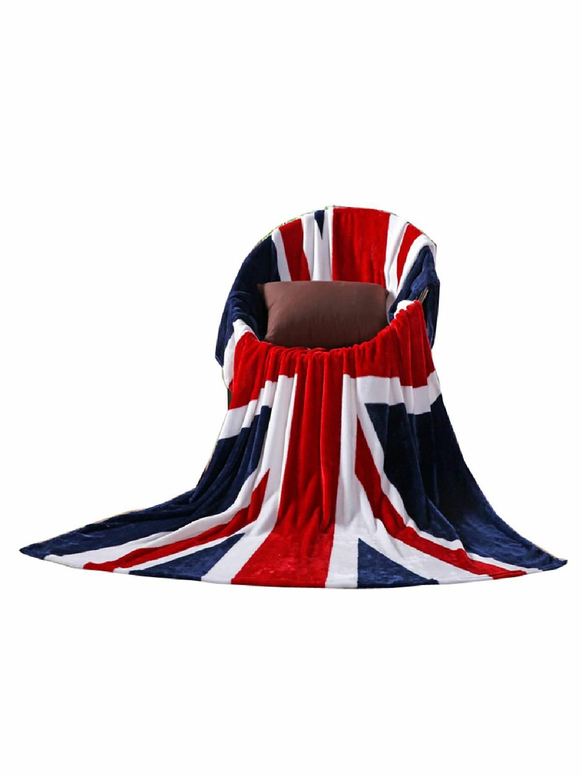 Пледы и покрывала, Флисовое одеяло для кондиционирования воздуха с рисунком национального флага-Британский флаг