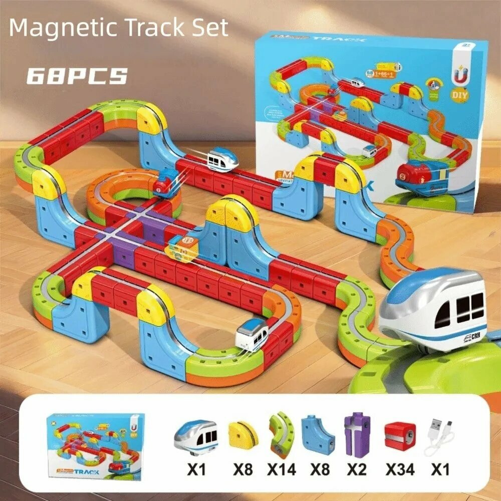 Набор игрушек Cube Track Trackle