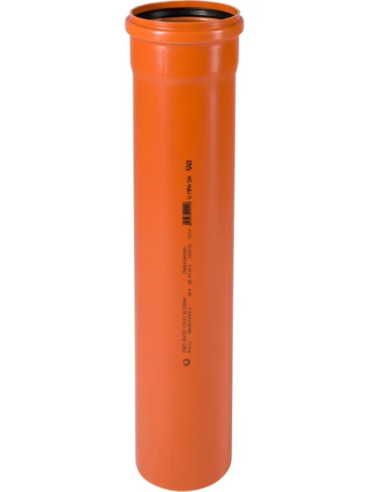 Труба Ostendorf d-110х3,2х500 SN4 для наружной канализации 220000