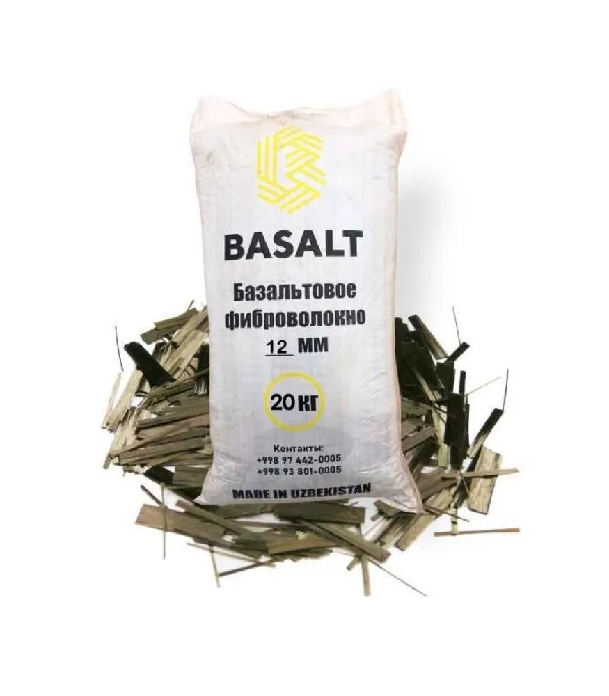 Basalt Базальтовая фибра 12 мм, 20 кг