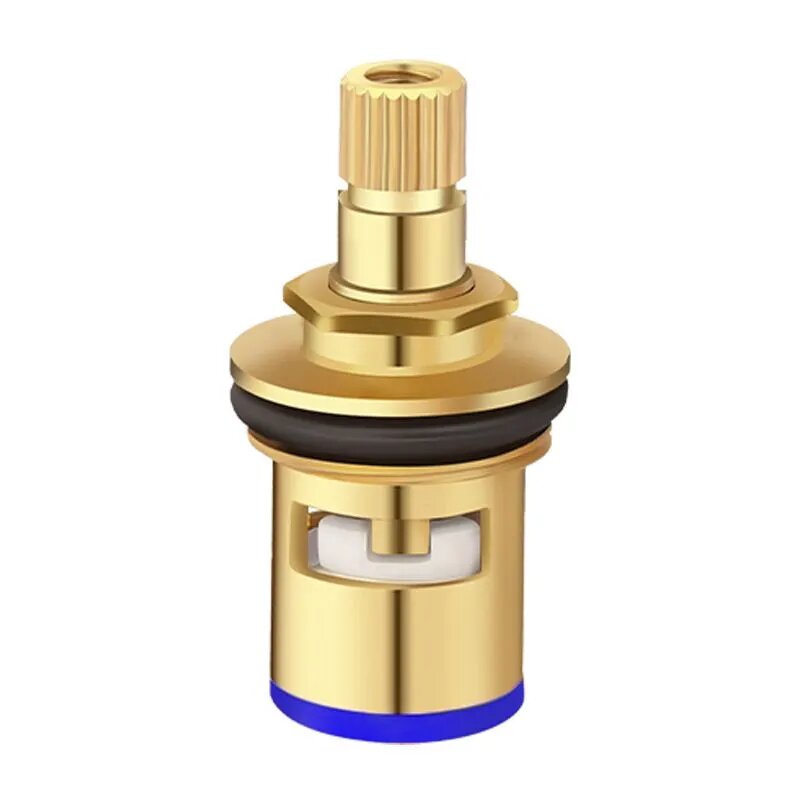 Кран-букса 1/2 20 шлицов универсальная керамическая для смесителя grohe, vidima (кранбукса) 2шт