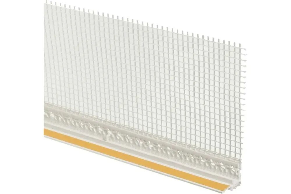 Стыковочный профиль штукатурный, маячковый, ПВХ, полезный