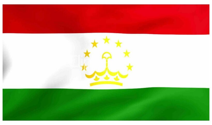 Флаг Таджикистана (135 х 90 см)