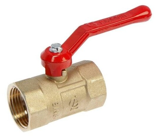 Кран шаровой «галлоп» практик DN-25 120, внутренняя/внутренняя резьба 1", ручка