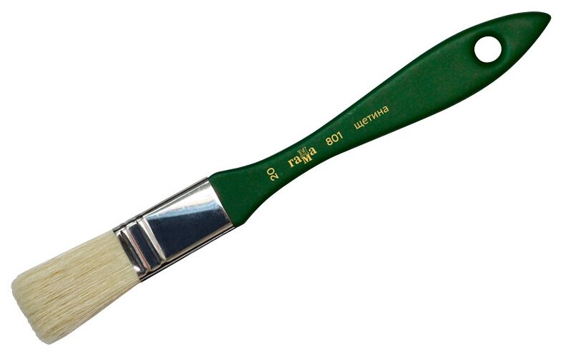 Гамма Кисть-флейц художественная, щетина, №20