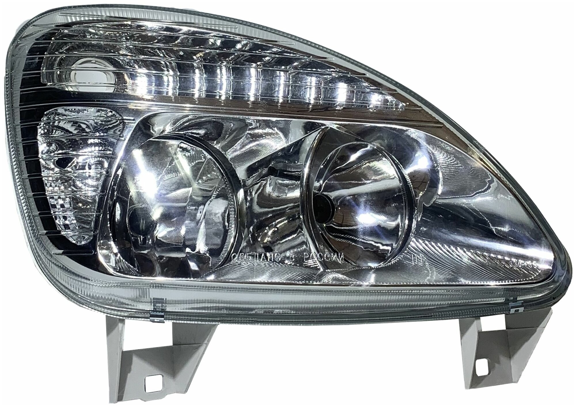 Блок фара ГАЗ Соболь Газель 3302, 2217, 33104 стеклянный рассеиватель правая