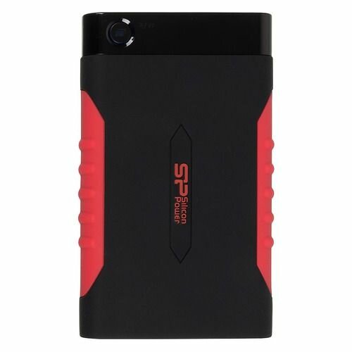 Внешний диск HDD Silicon Power Armor SP010TBPHDA15S3L, 1ТБ, черный