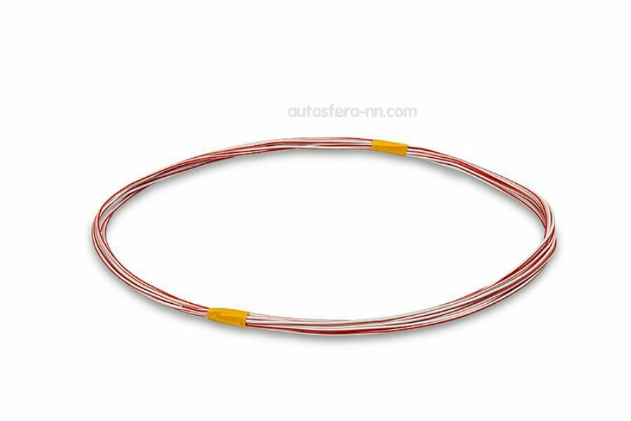 CARGEN AX35110 Провод пвам 0,75 кв. мм цвет бело-красный, длина 10м.