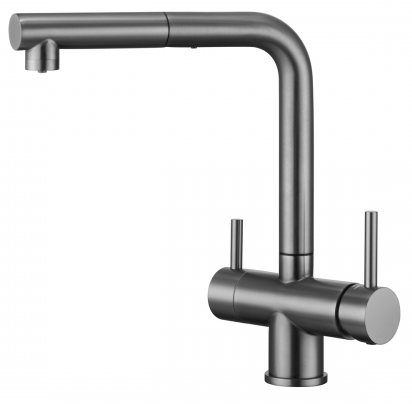 Emar ECB 7017 Black, смеситель, черный, Россия