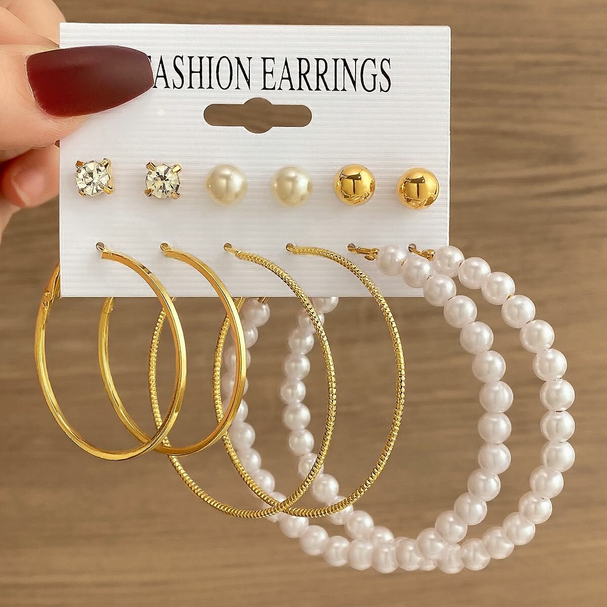 Комплект серег