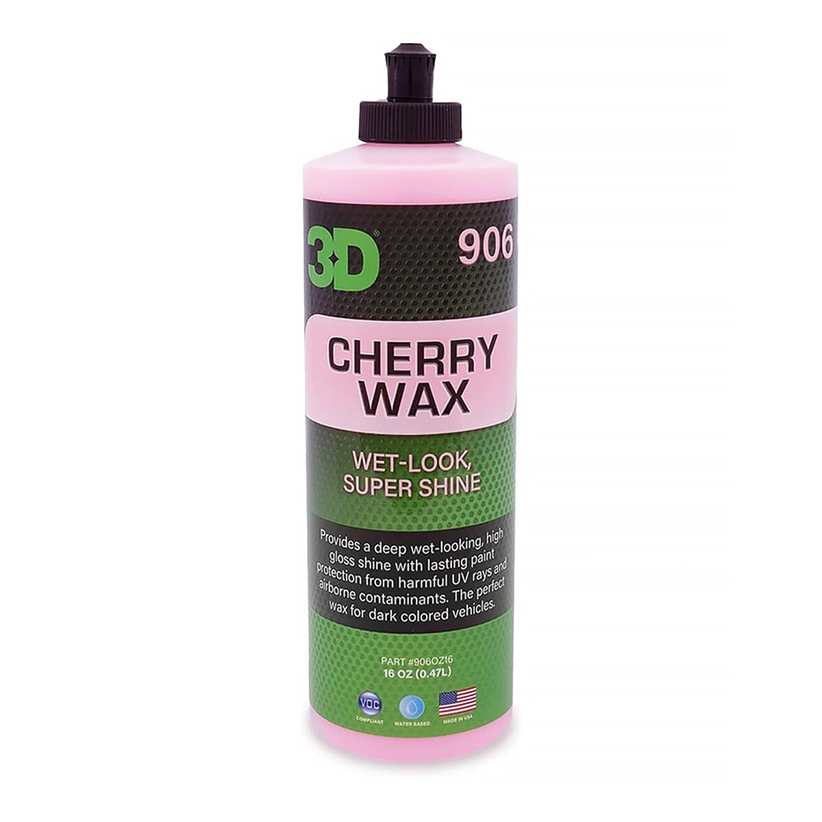Воск жидкий 906 вишня CHERRY WAX мокрый эффект 3D (473мл)