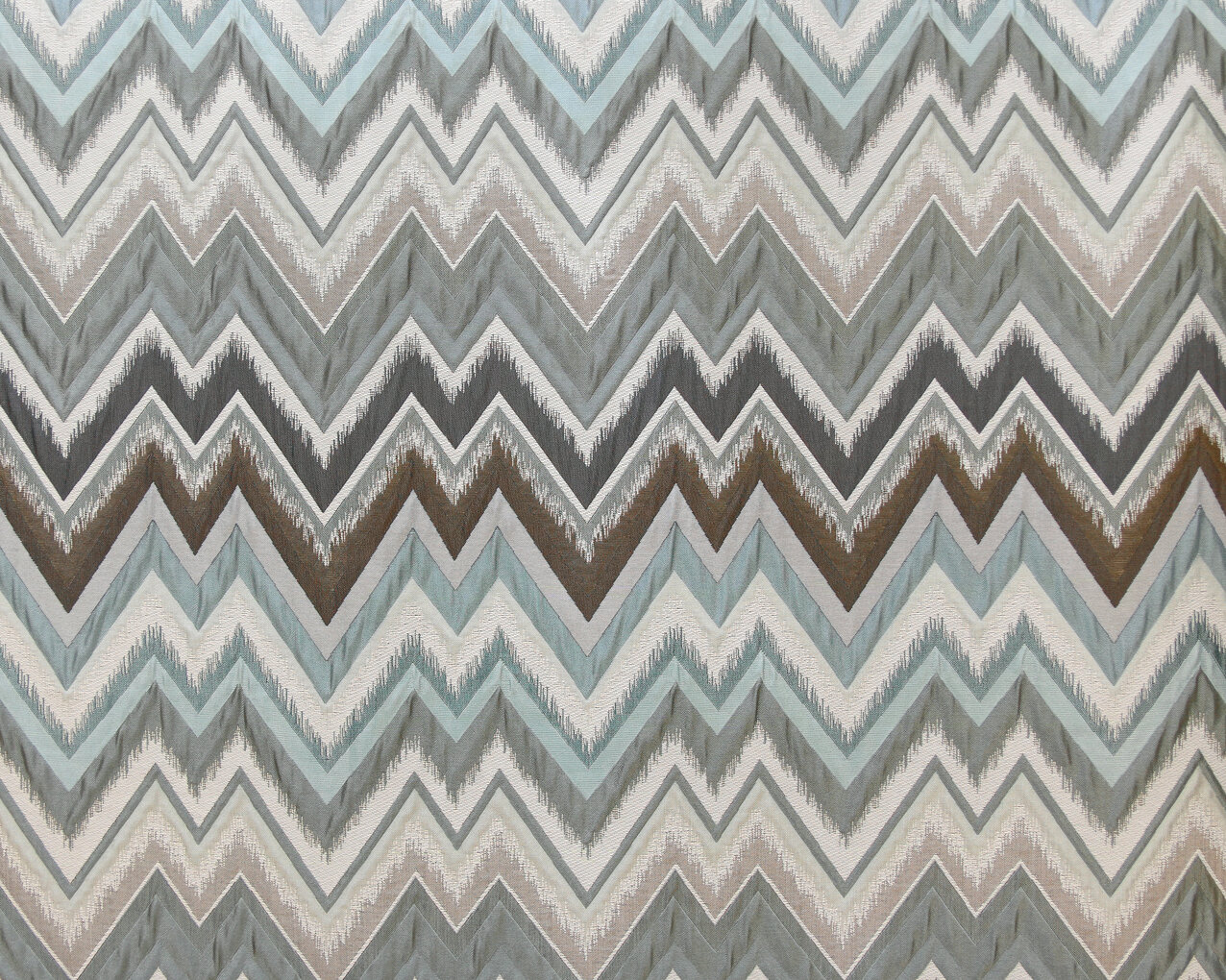 Штора на тесьме Гроза 270 x 146 см, жаккард, цвет синий, Kauffort — фото 1