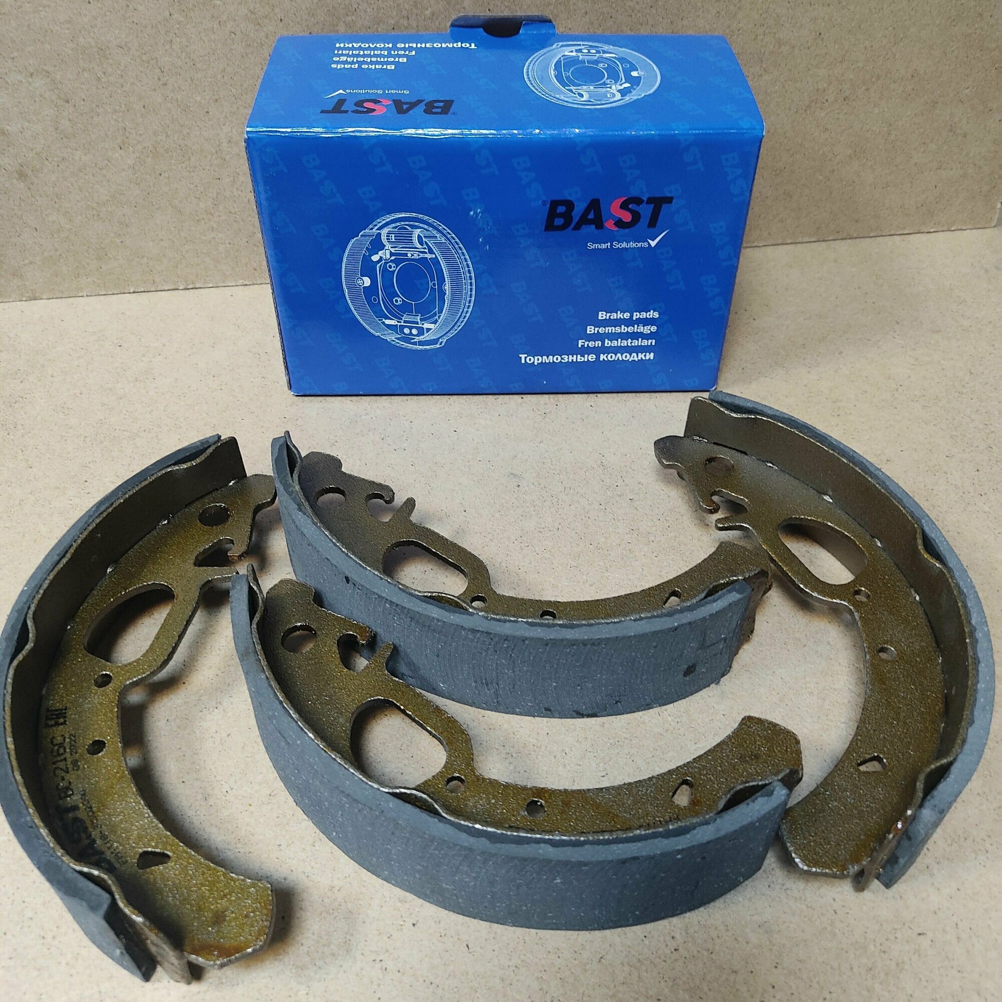 Колодки тормозные задние ВАЗ 1118, 2170 (с ABS) 'BAST' арт. BC-216C