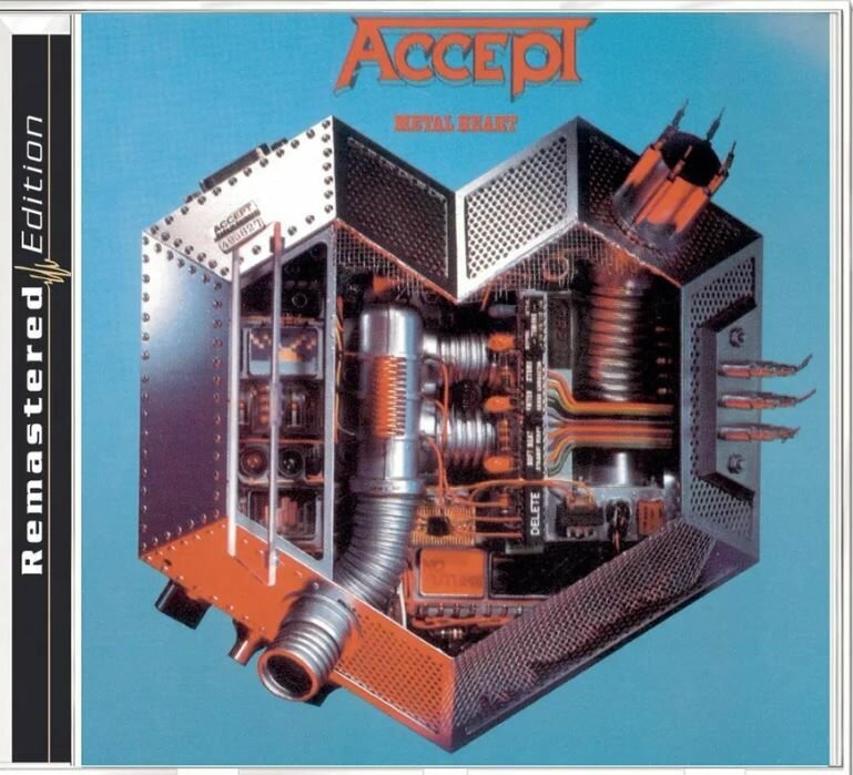 Компакт-диск Accept – Metal Heart, CD, Remastered, BMG Records