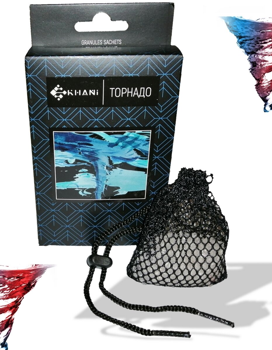 Ароматизатор Khani "Саше", мешочек с гранулами, Торнадо, 20гр.