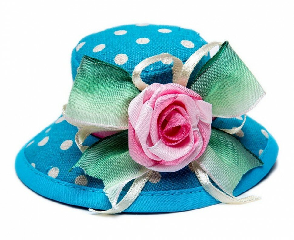 РТО 4168-RT Игольница "Шляпка", 9.5 х 9.5 х 5.5 см