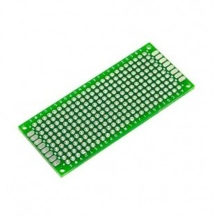 Макетная плата 30x70 двусторонняя