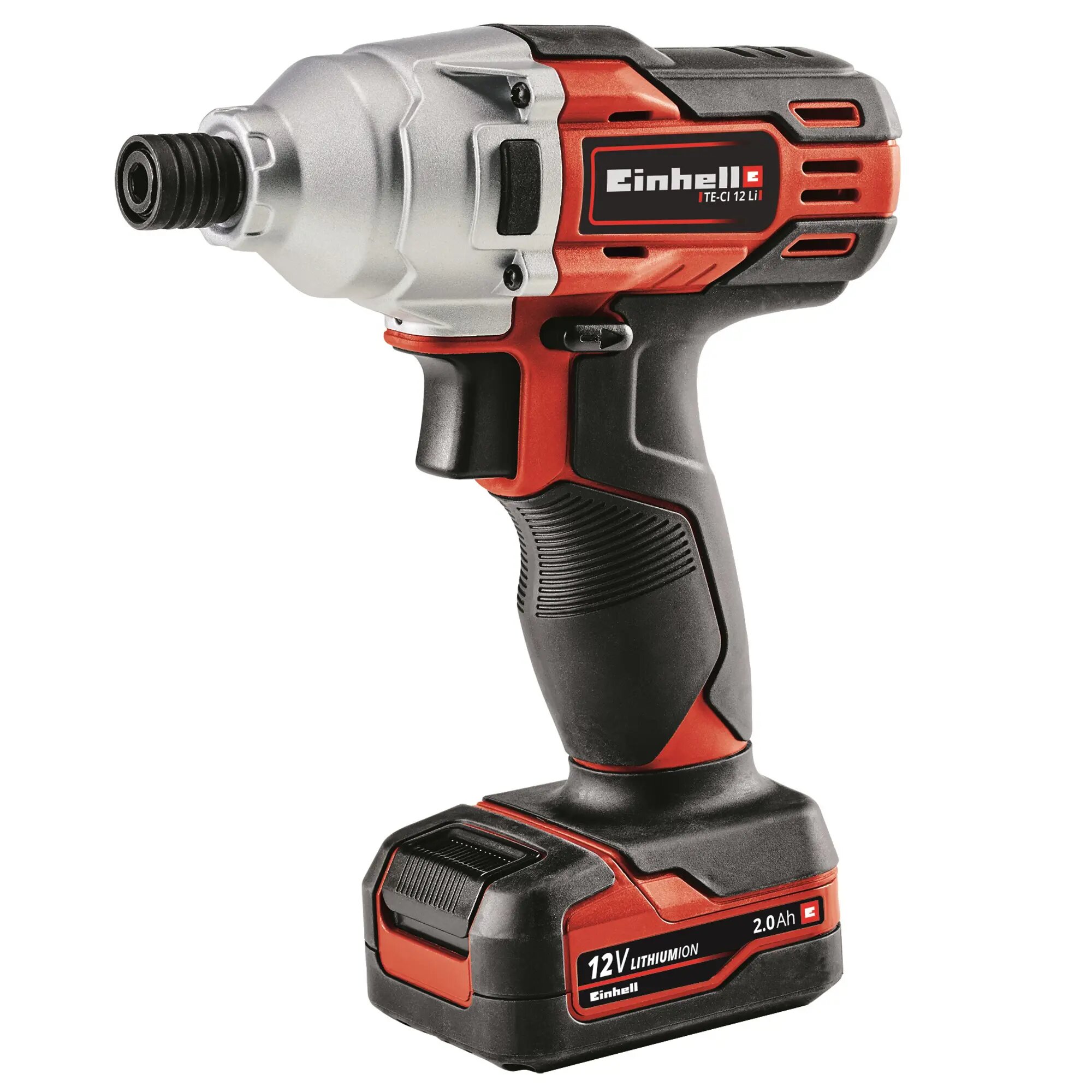 Винтоверт ударный аккумуляторный Einhell TE-CI 12 Li 4510050, 12 В Li-Ion 2Ач