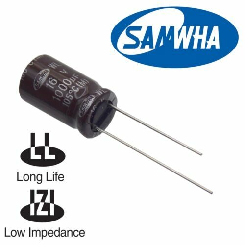 1000мкФ 16В / WL / 10х16 / 105 С / конденсатор электролитический (10шт)