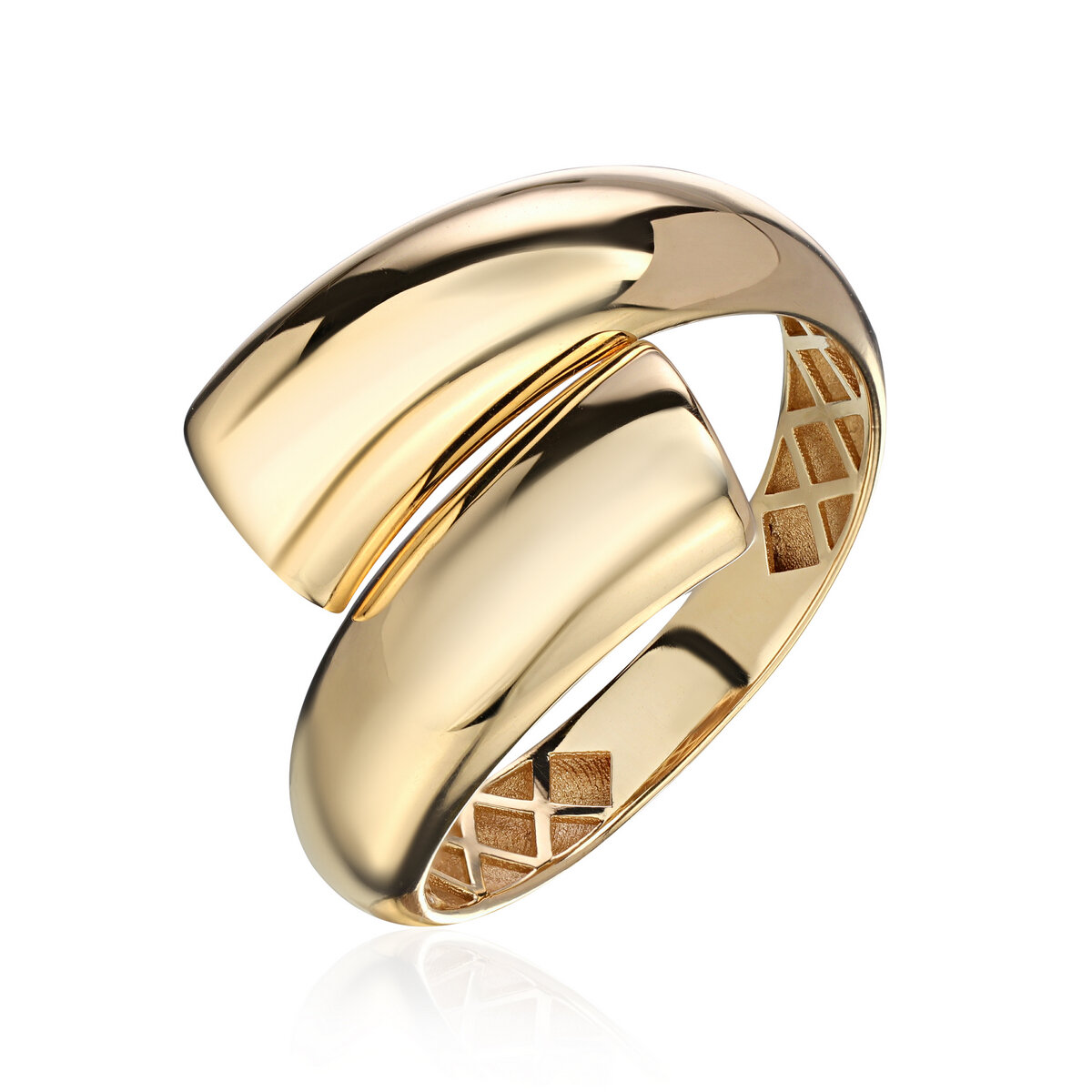 Кольцо, желтое золото, 585 проба